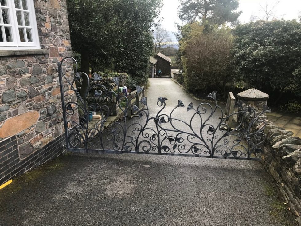 A Trio of Organic Garden Gates | ASH Ironworks