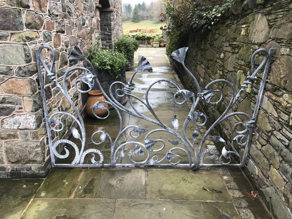 A Trio of Organic Garden Gates | ASH Ironworks