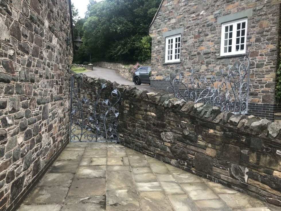 A Trio of Organic Garden Gates | ASH Ironworks